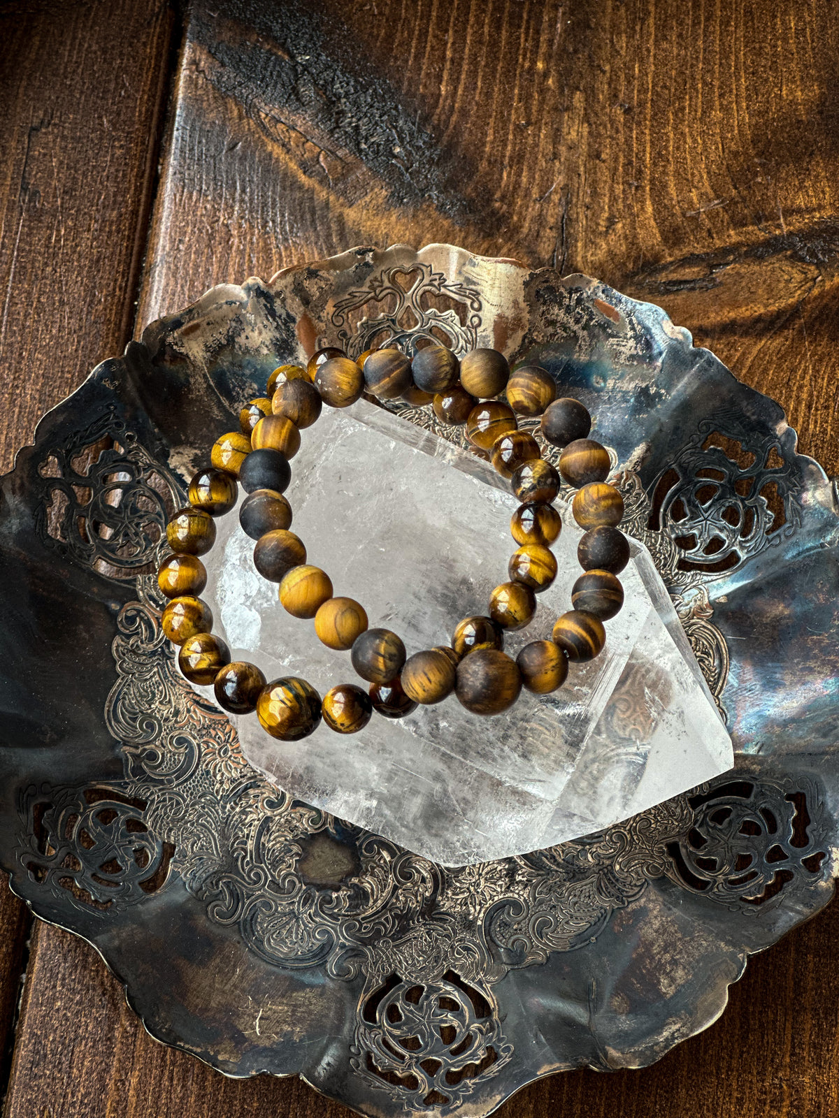 Be the Tiger Wrist Mala | Sage Stone Malas
