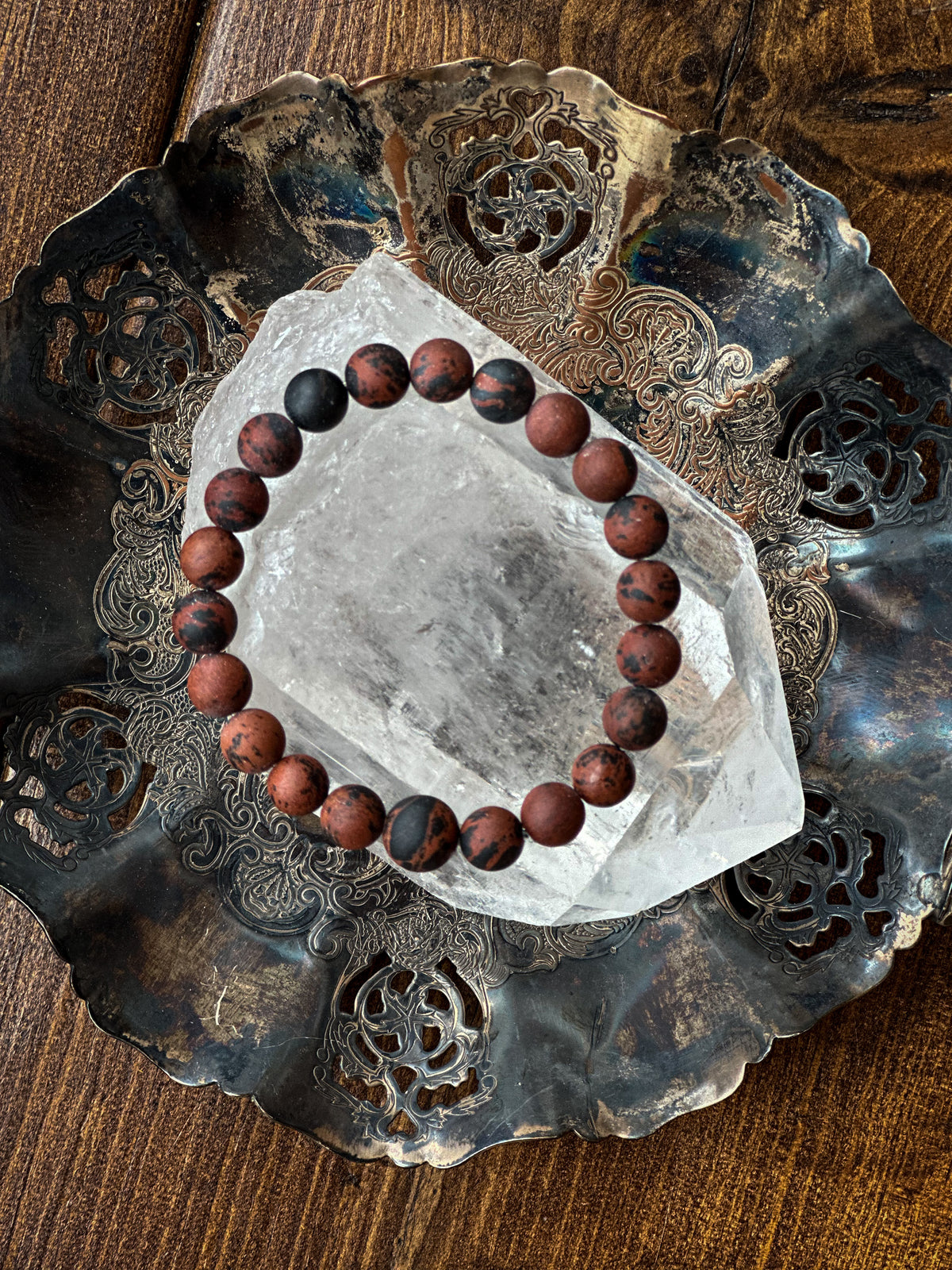 Root to Rise Wrist Mala | Sage Stone Malas