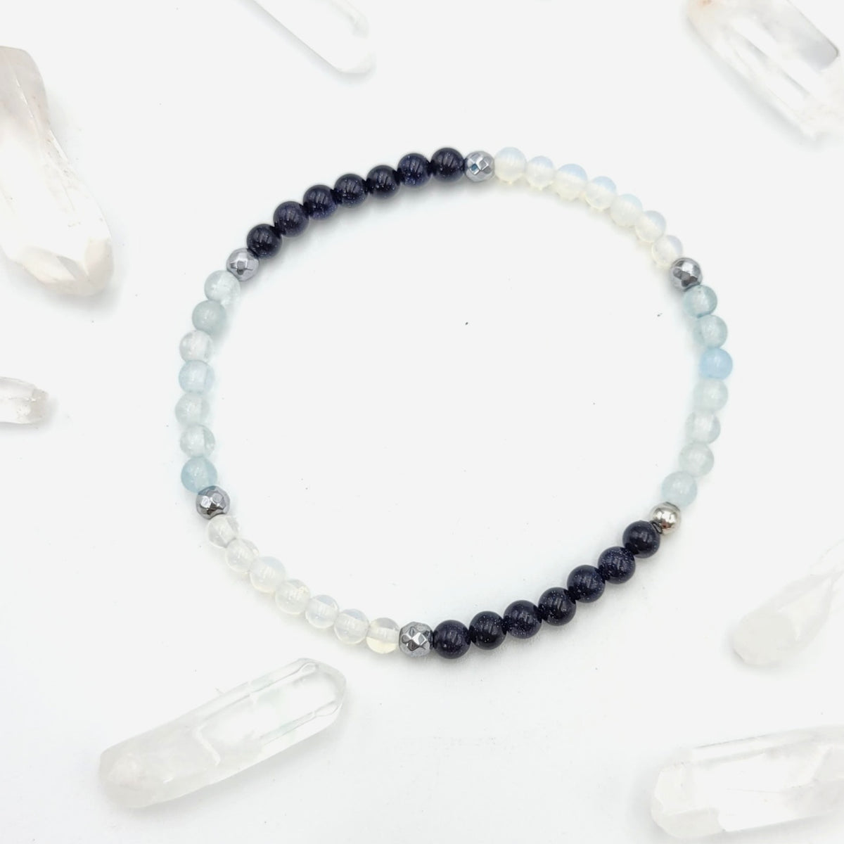 Divine Mind Bracelet Stack | Sage Stone Malas
