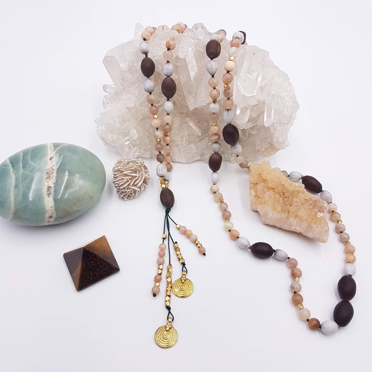 The Persephone Collection - Mala of Rebirth | Sage Stone Malas