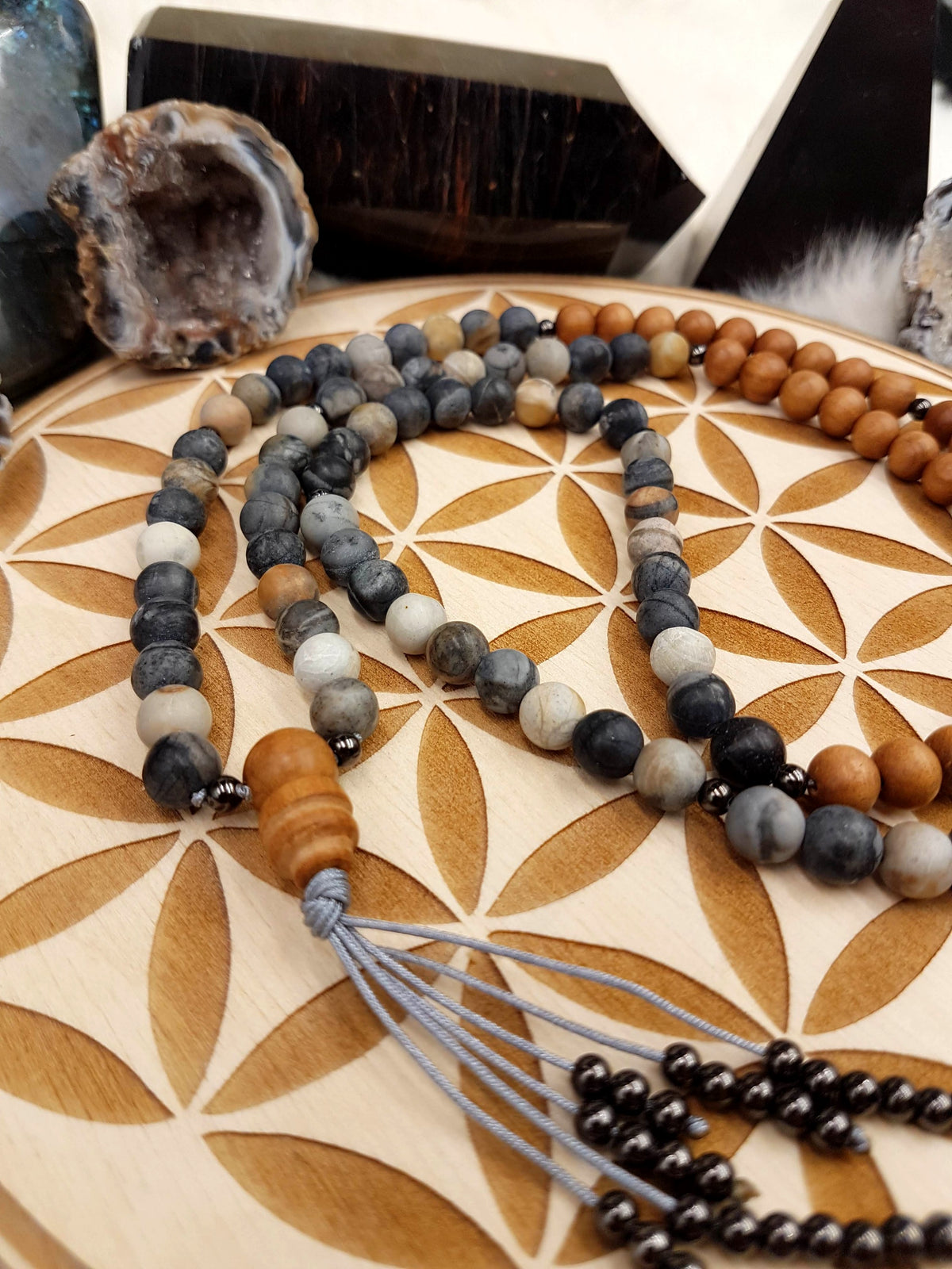 A Blessed Life Mala | Sage Stone Malas
