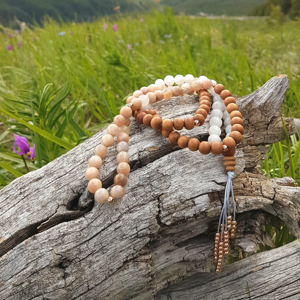 Annie's Mala | Sage Stone Malas