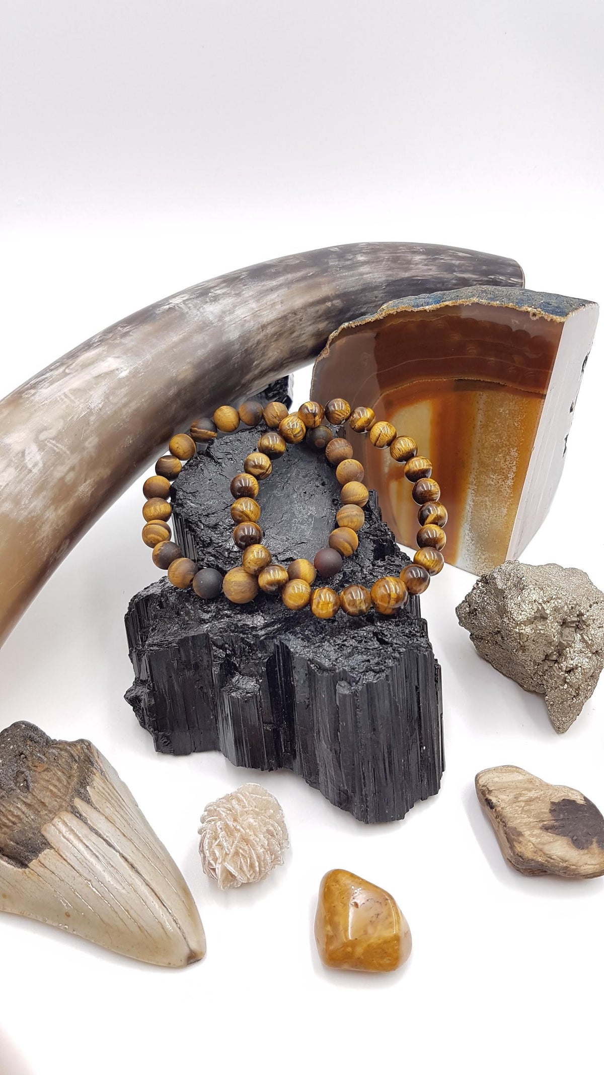 Be the Tiger Wrist Mala | Sage Stone Malas