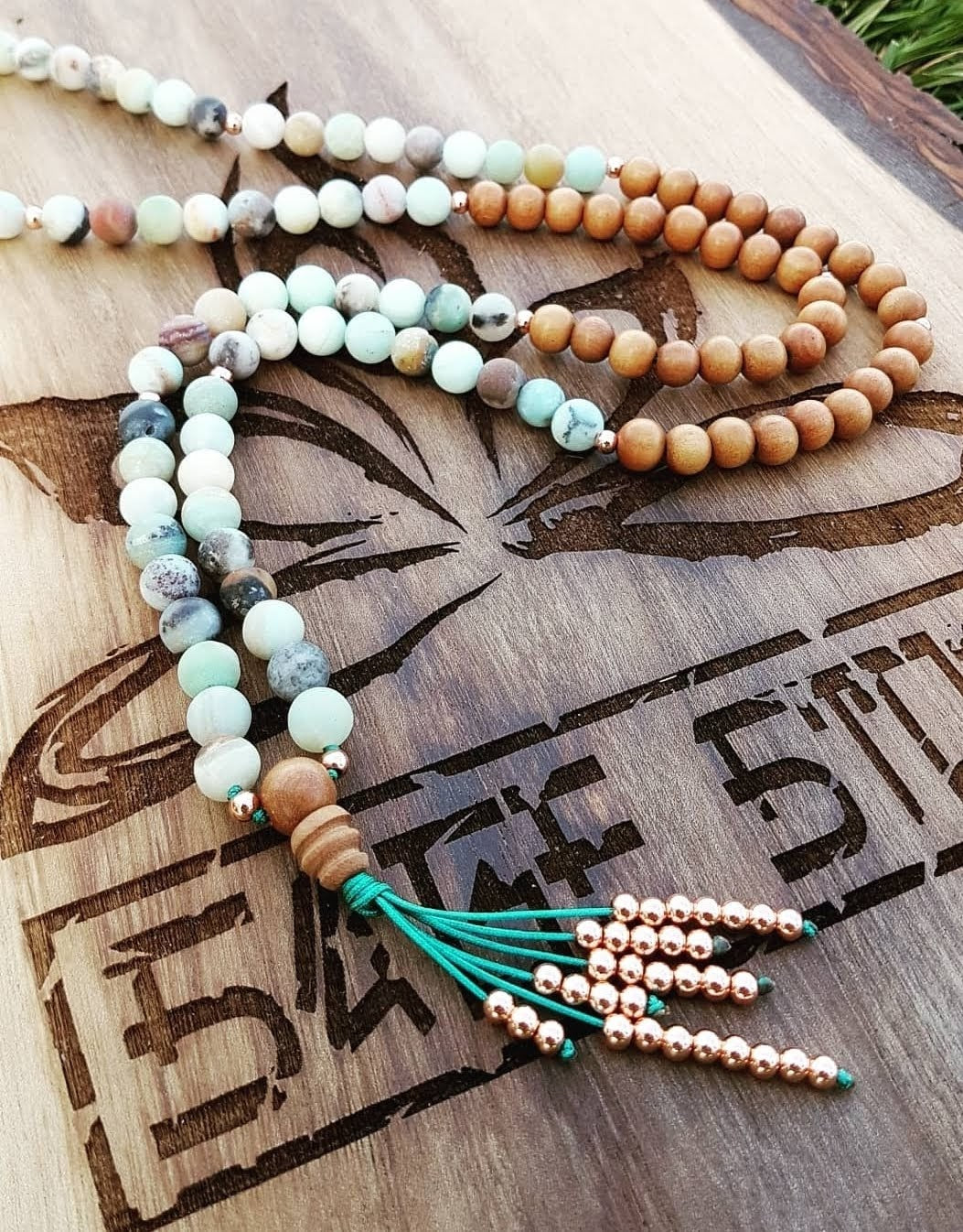 DIY Mala Making Package | Sage Stone Malas