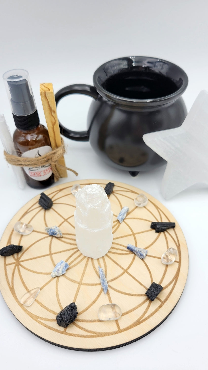 Energy Clearing Ritual Kit | Sage Stone Malas