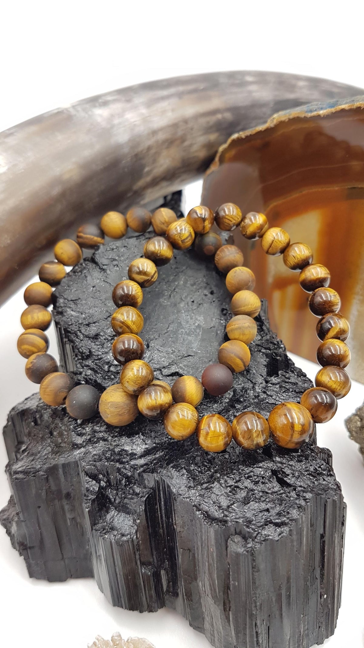 Be the Tiger Wrist Mala | Sage Stone Malas