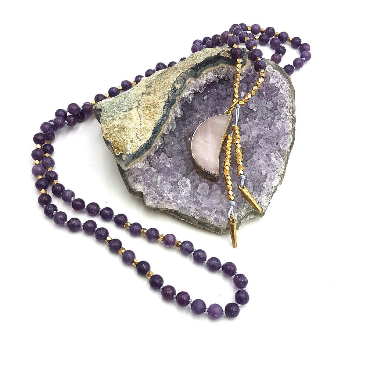 The Selene Mala | Sage Stone Malas